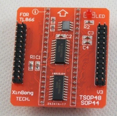China Test socket TSOP48 SOP44 SOP56 PCB Converter Adapter for TL866CS TL866A supplier