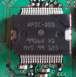 China Brand new APIC-D05 Car ECU chip Automotive Engine Control IC supplier
