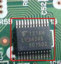 China Brand new LVX4245 Auto MCU Chip Car engine control electronic IC supplier