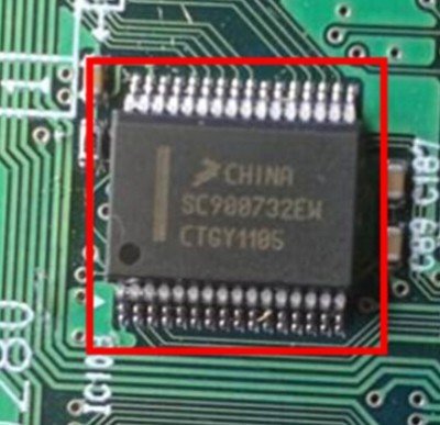 China Brand new SC900732EW Automotive ECU Computer IC Car ECU repair IC supplier