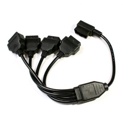 China Brand new 16pin OBD2 Splitter Converter cable 1 to 4 Female OBD2 Ports supplier