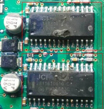 China Brand new 28116104-0-C Car electronic IC Auto ECU computer board chip supplier
