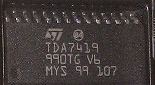 China Brand new TDA7419 Auto Computer chip Car audio electronic drive IC supplier