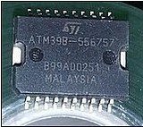China Brand new ATM39B-556757 Auto computer IC motor ECU driver Chip supplier