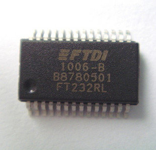 China Brand new SSOP28 FT232RL FT232 USB to COM converter IC supplier