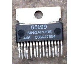 China Brand new ZIP package 55199 Car engine power driver IC auto ecu chip supplier