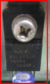 China Brand new NEC 7805A 0520K Excavator Computer ECU Chip supplier