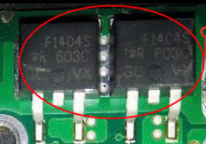 China Brand new F1404S car ignition control module drive chip IRF1404S TO-263 supplier