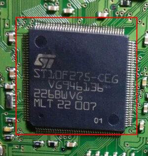 China Brand new ST10F275-CEG M7 Auto computer board driver IC car ecu chip supplier