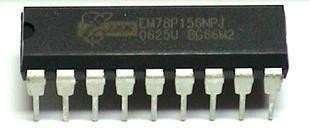 China Brand new Auto computer board drive chip EM78P156ELPJ-G auto ecu ic M78P156ELPJ supplier