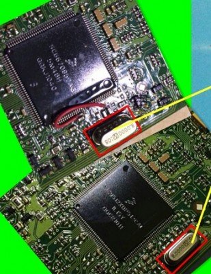China Brand new Auto ECU 8Mhz crystal oscillator for BMW Cas1/Cas2/Cas3/Cas4/Cas4+ supplier