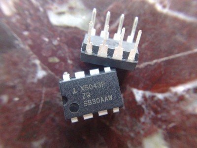 China Brand new X5043 Auto dashboard EEPROM IC Auto ECU EPROM CHIP supplier