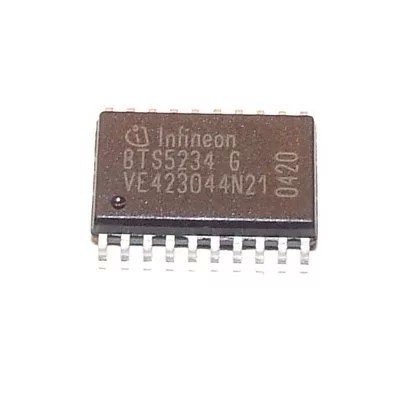 China Brand new BTS5234G Auto IC BTS5234G power switch control drive chip supplier