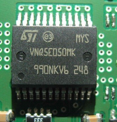 China Brand new VNQ5E050MK Auto IC VW J519 turn signal lamp drive chip supplier