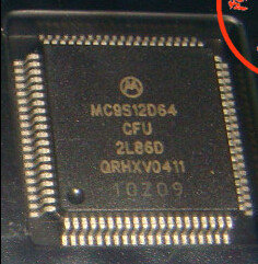 China Brand new MC9S12D64CFU 2L86D Auto ECU computer CPU processors chip supplier