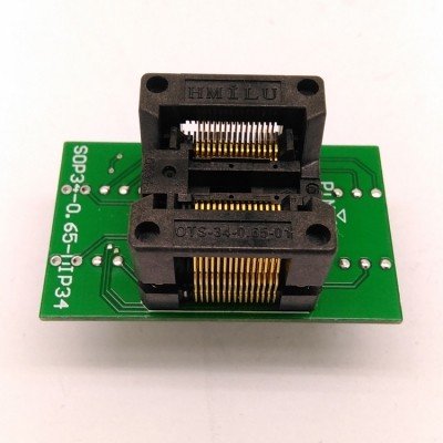 China Brand new Simple SSOP30 to DIP30 Test Socket 0.65mm programmer adapter supplier
