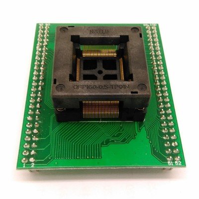 China Brand new TQFP100 FQFP100 QFP100 programmer adapter 0.5mm IC socket supplier