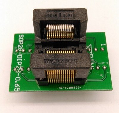 China Brand new Simple TSSOP28 SSOP28 to DIP28 test socket supplier