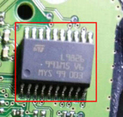 China Brand new L9826 Automotive Engine Control IC Car ECU chip supplier