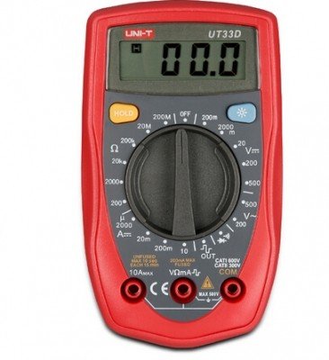 China Brand new UNI-T UT33D Digital Multimeter Palm Size Car Digital Multimeter supplier