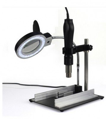 China Brand new YIHUA 628TD 8 times magnifying glass for SMD rework station supplier