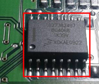 China Brand new 1037382497 B04068 1K39V Automotive engine control electronic IC supplier