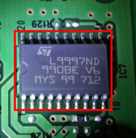 China Brand new L9997ND Automotive engine control IC Car dashboard drive chip supplier