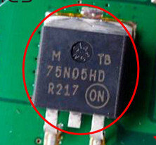 China Brand new MTB 75N05HD Automotive electronic Transistor Car engine control IC supplier