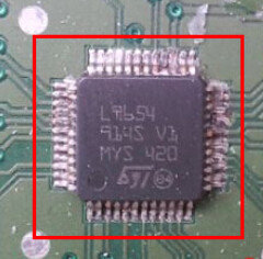 China Brand new L9654 Auto ECU chip Car engine control computer drive IC supplier