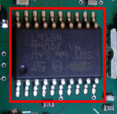 China Brand new L9134 Car engine control computer IC Car ECU board chip supplier