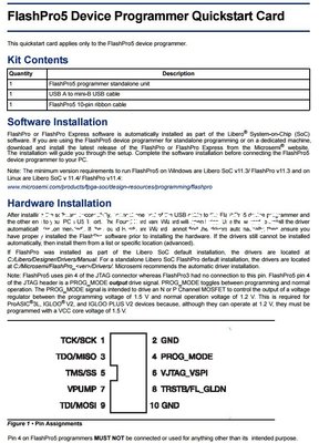Original  MICROSEMI  FLASHPRO5 HARDWARE PROGRAMMER SOC/FPGA FLASHPRO5