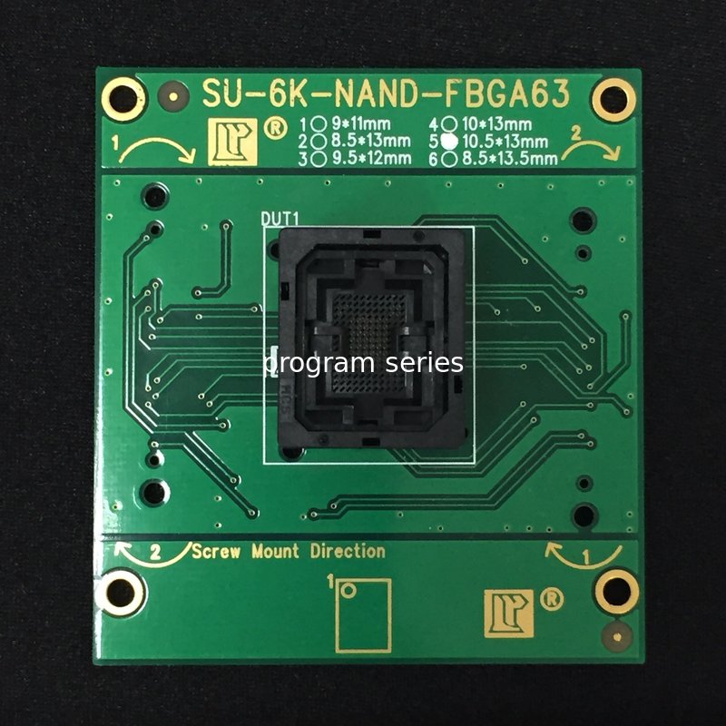 Original LEAP Adaptor SU-6K-NAND-FBGA63 socket for SU-6000 IC programmer