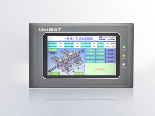 64M DDR2 CPU HMI Human Machine Interface 4.3" HD Touch Screen Monitör