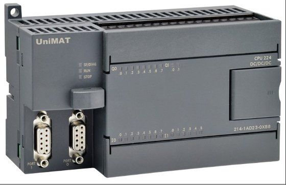 High Speed Programming Logic Controller 20KB Compatible Siemens 224 CPU 6ES7 214-1AD23-0XB8