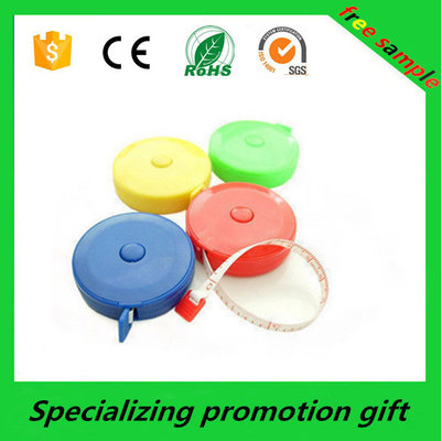 Mini Advertising Round Anatomical Body Tape Measure 150x0.75cm