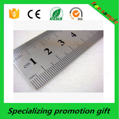 Wholesale 15cm Stainless steel ruler measuring tool with logo printed