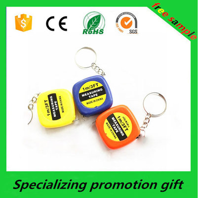 PVC / Steel Mini BMI Retractable Tape Measure 1.5m With Logo Printed