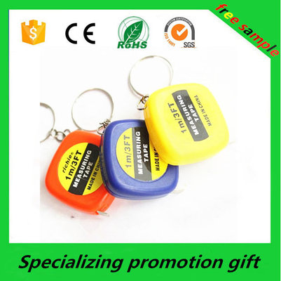 PVC / Steel Mini BMI Retractable Tape Measure 1.5m With Logo Printed