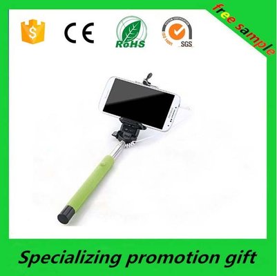 Promotional Monopod Selfie Sticks For Iphone 4 5 5s / Samsung S3 S4