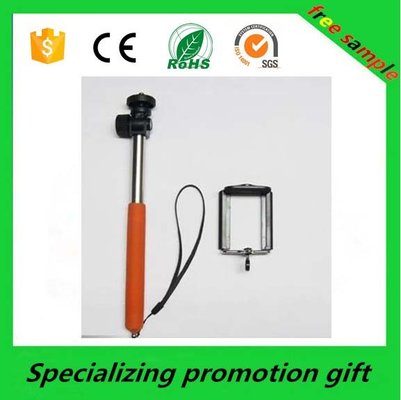 Wired Monopod Scalable Aluminum Selfie Stick 108cm for Android 4.2 / ISO