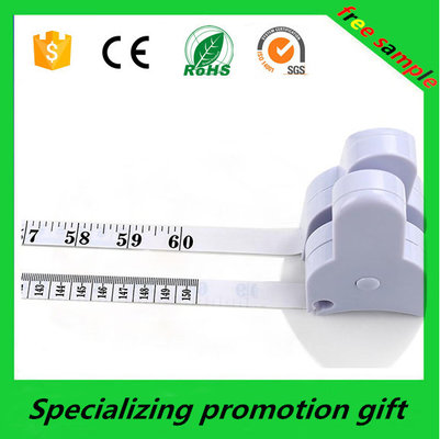 Popular 1.5m Fiberglass Spring Paper Bmi Measuring Tape Promotional Gift Items