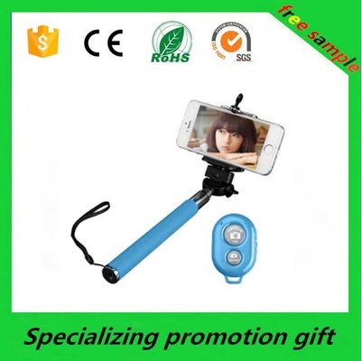 Custom Remote Controlled Monopod Selfie Sticks 123cm Length