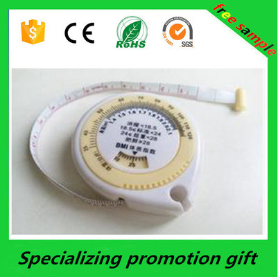 Plastic Waterproof 6 Foot Retractable Tape Measure For Children