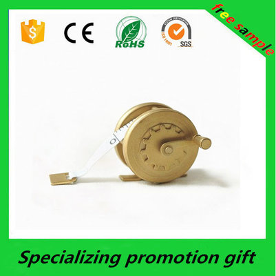 1.5m Plastic Mini Round Retractable Tape Measure for Promotion