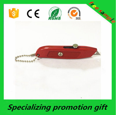 OEM Gift Key Chain Utility Cutter Knife Promotional Travel Products