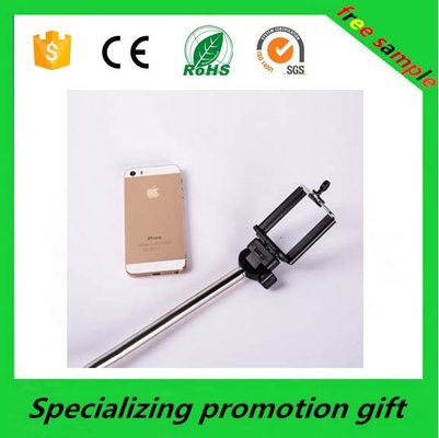 Beautiful Stainless Steel Retractable Monopod Selfie Sticks With Bluetooth