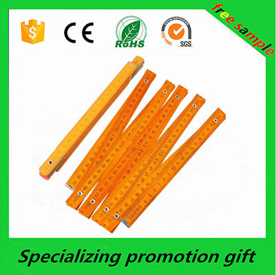 novelty Foldable Retractable Tape Measure folding metal ruler