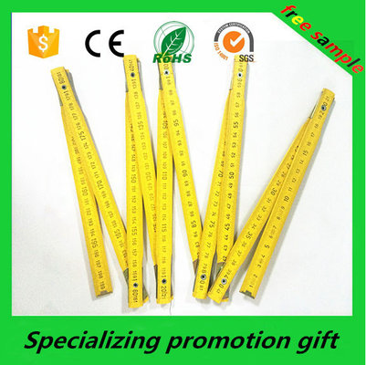 novelty Foldable Retractable Tape Measure folding metal ruler