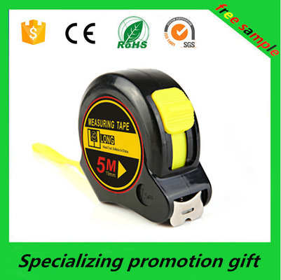 Black ABS case  stainless steel hand holding  tape measure for measuring