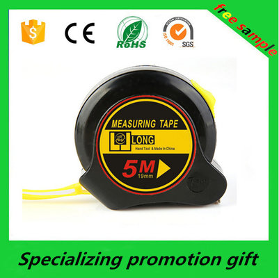 Black ABS case  stainless steel hand holding  tape measure for measuring